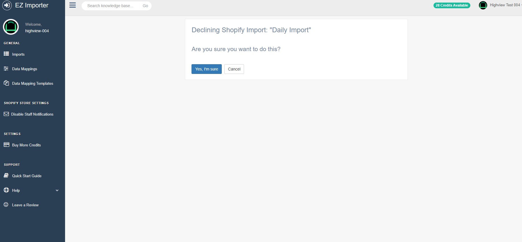 EZ Importer Documentation | Highview Apps